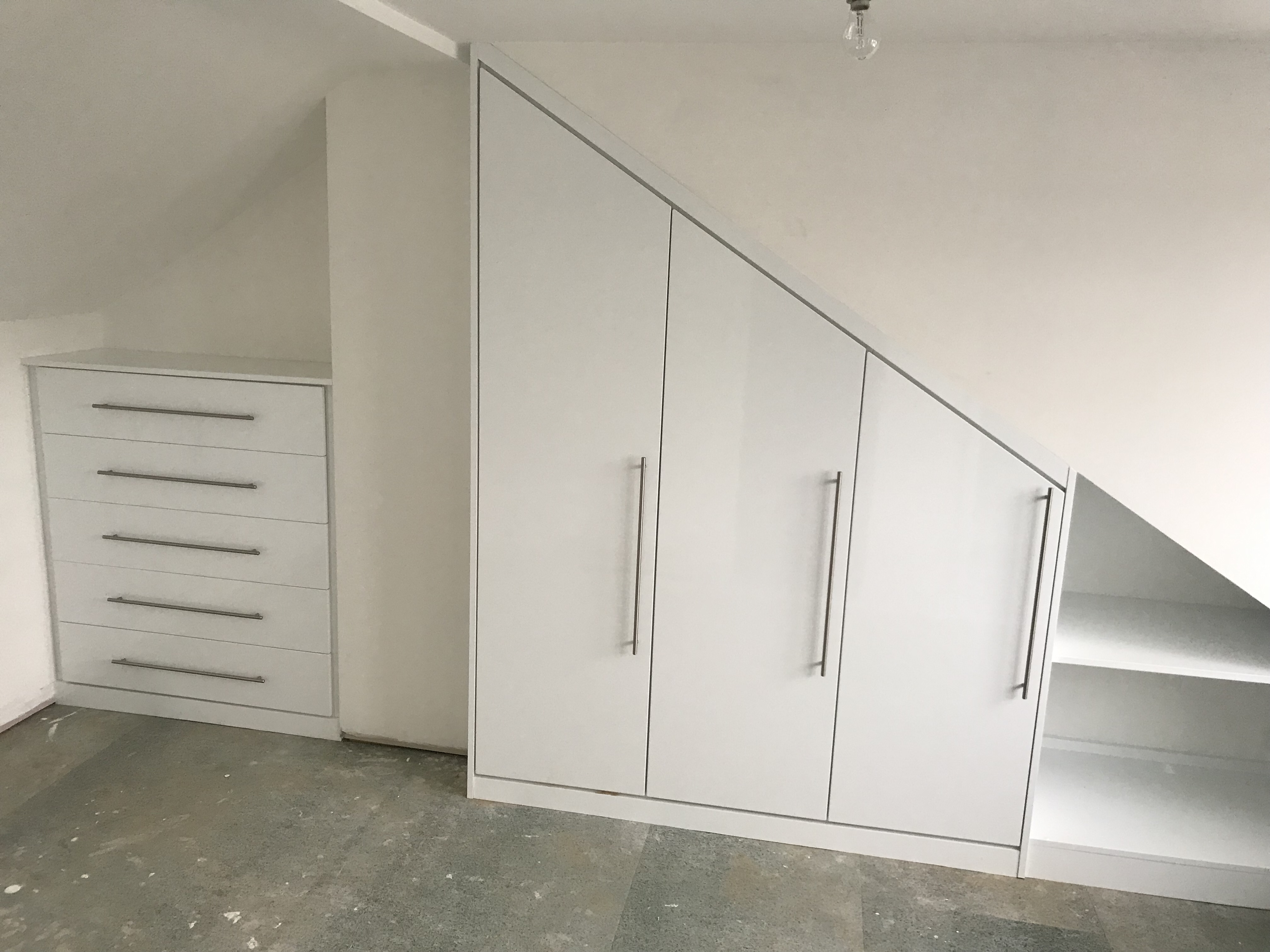 Attic and Angled Wardrobe | Coppice Bedrooms